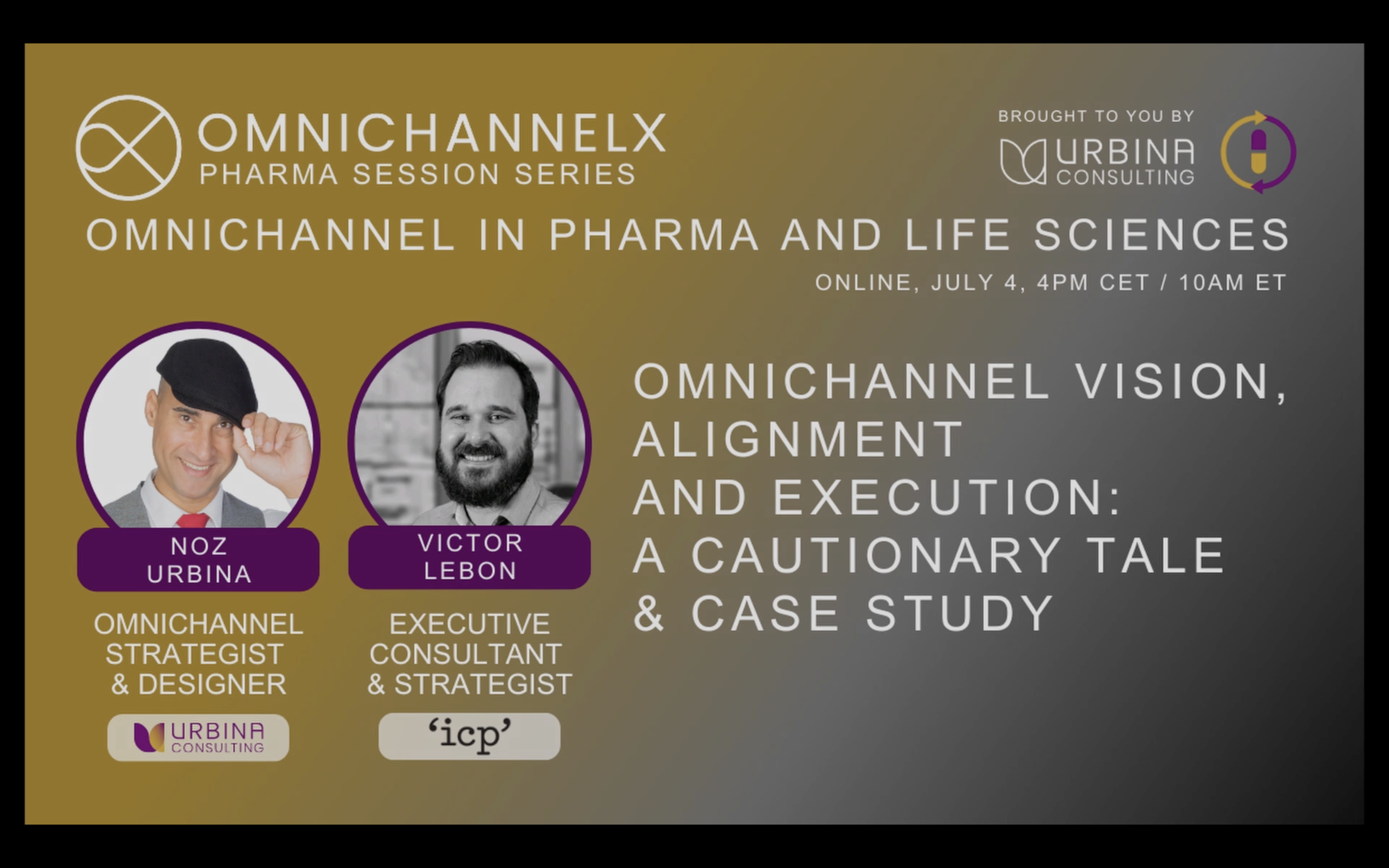 OmnichannelX Webinar: Omnichannel vision, alignment and execution: A life sciences cautionary ...